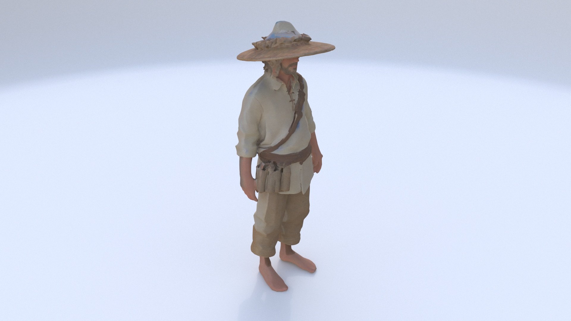3D Model Peasant1 - TurboSquid 2328759