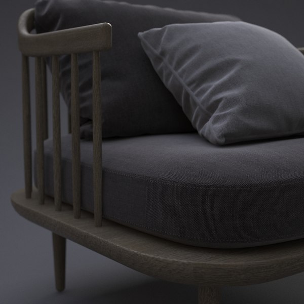 fly sofa armchair obj