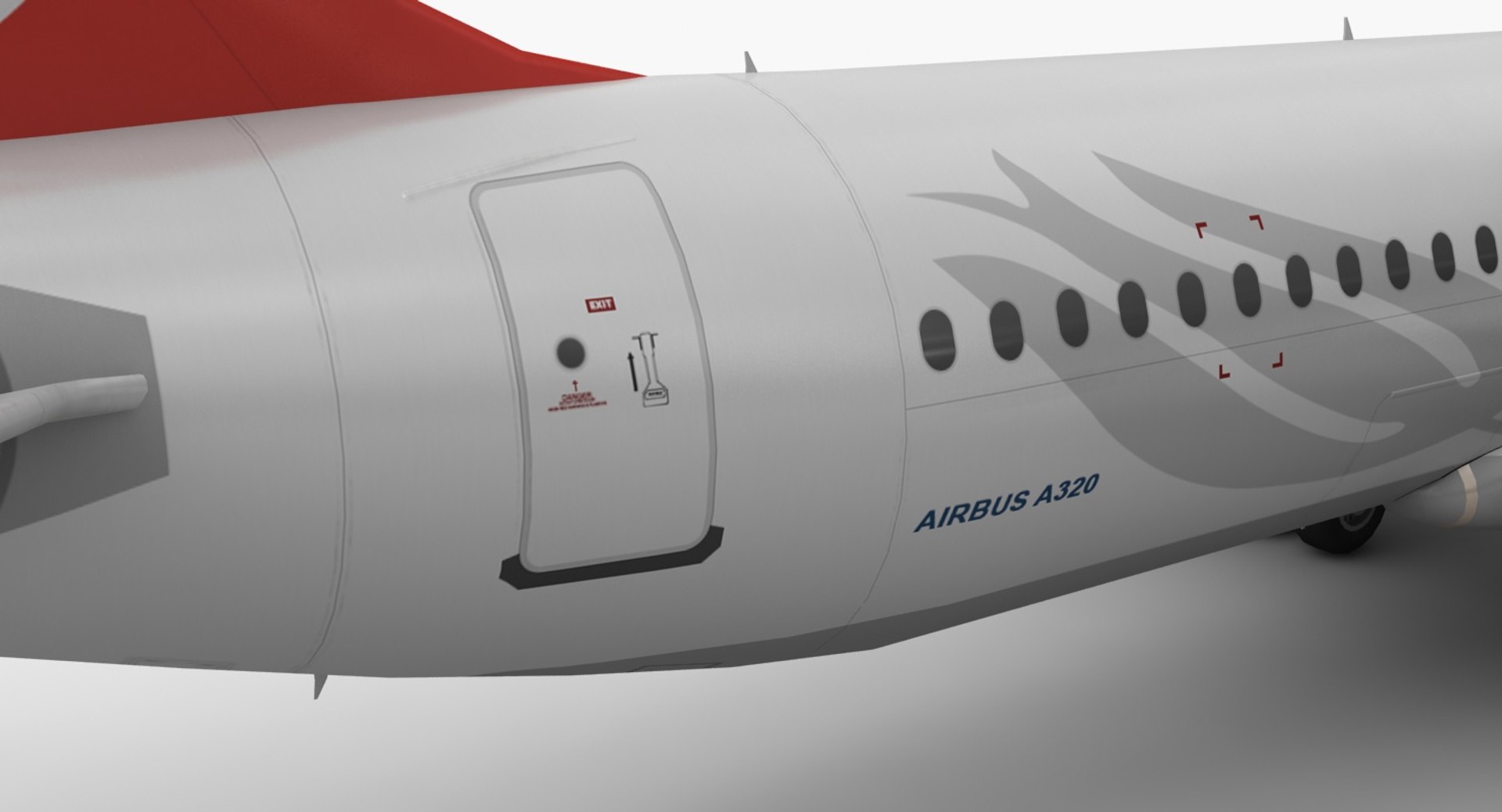 airbus a320 animation max