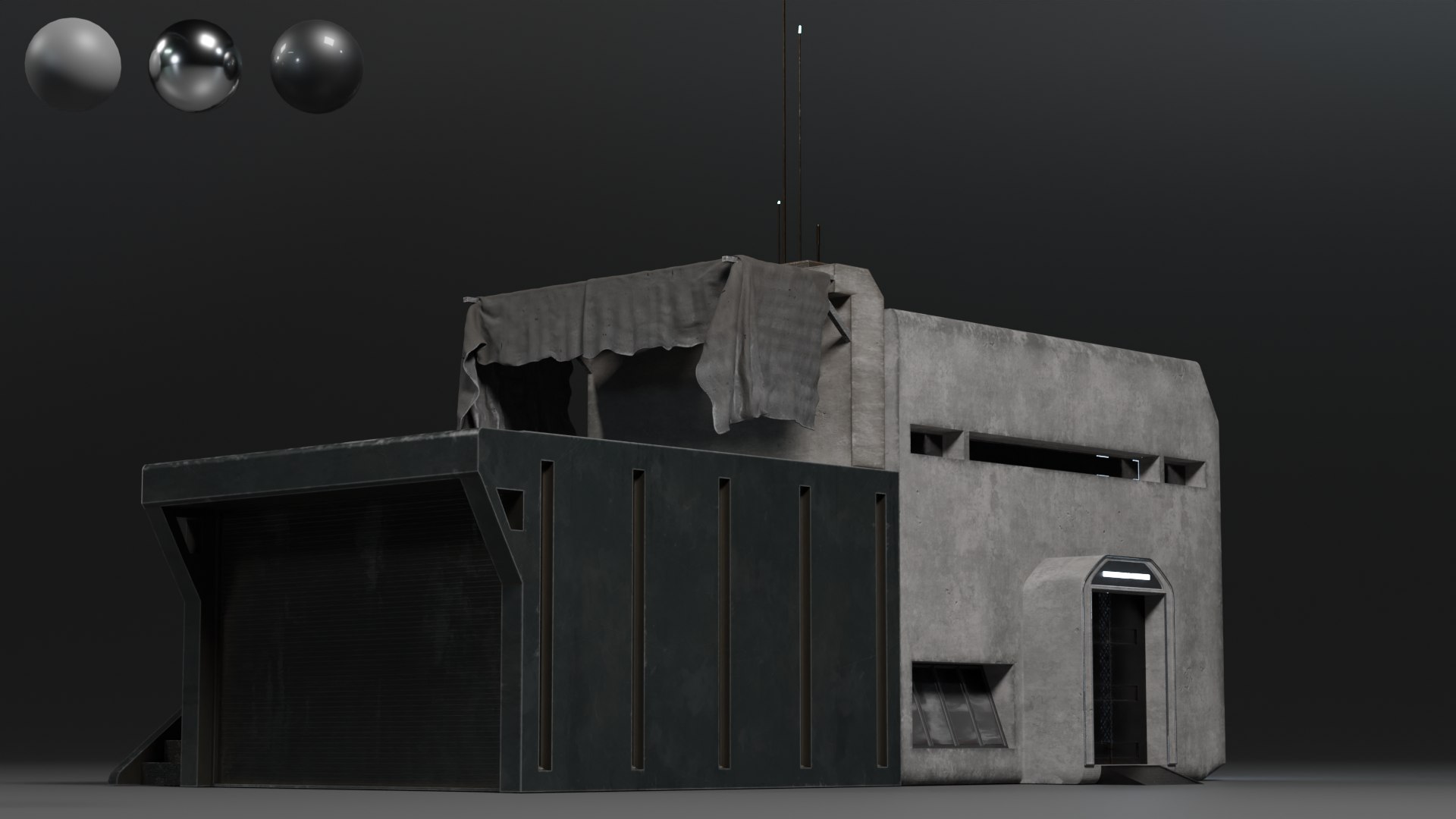 Futuristic Space-like Scientist Base 3D - TurboSquid 2369060