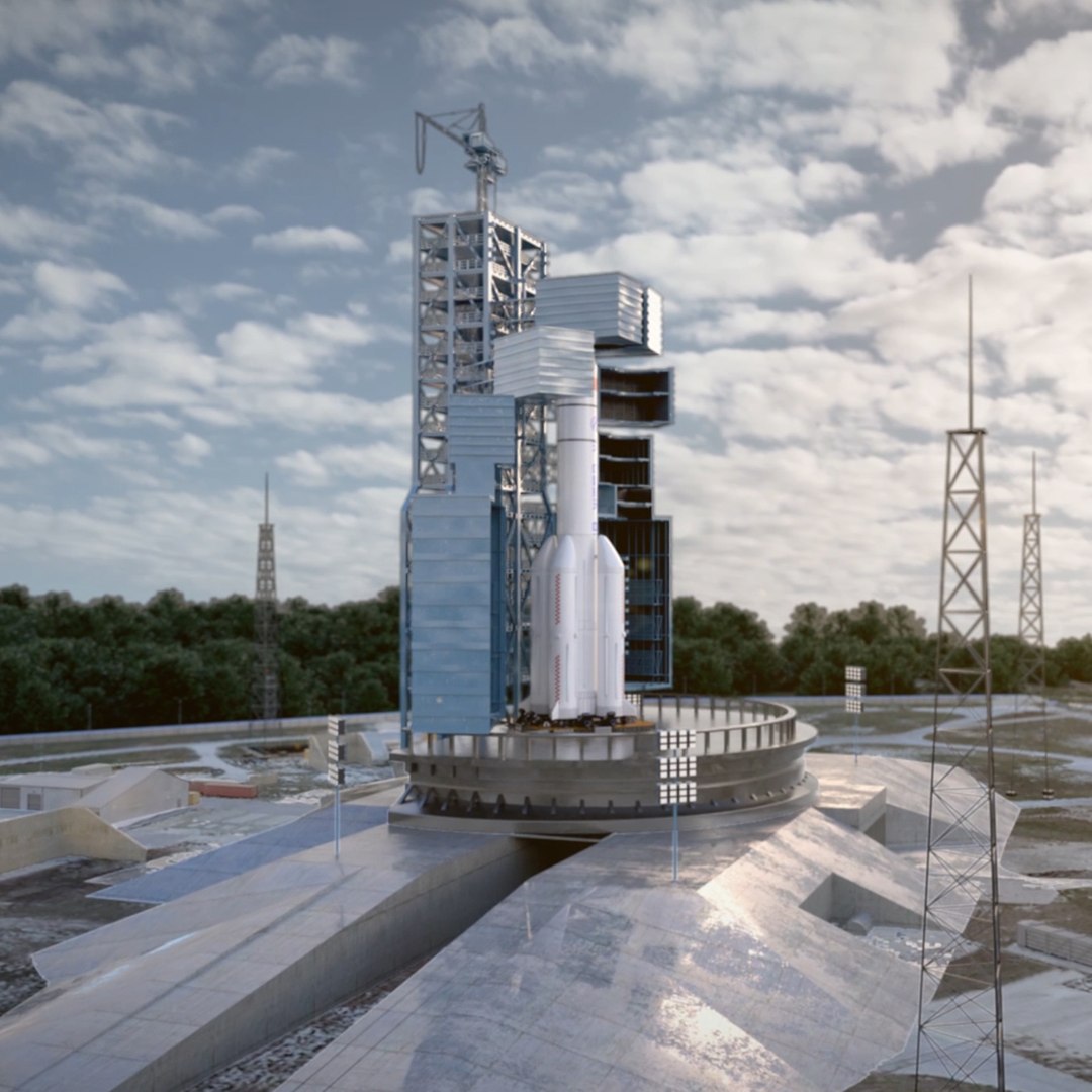 modelo 3d Chinese rocket - TurboSquid 2051408