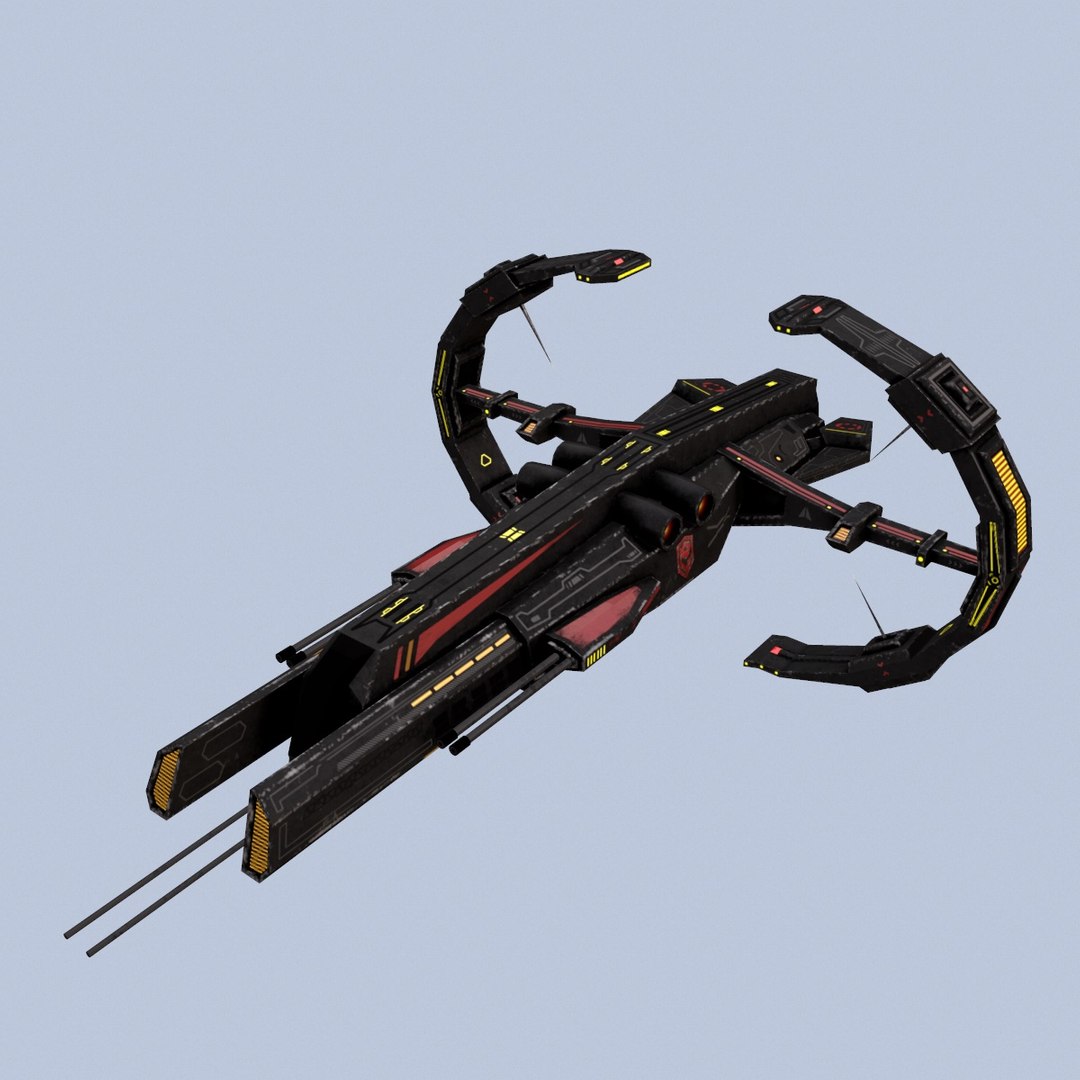 3D spaceship games model - TurboSquid 1227844