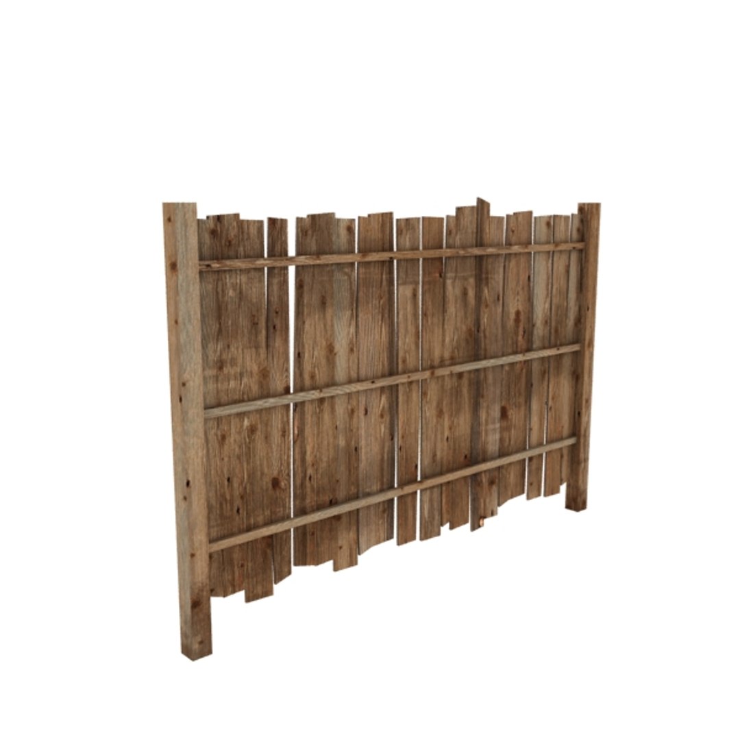 3d Wood Fence