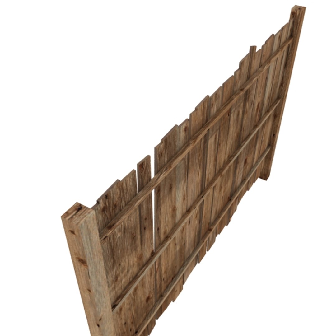 3d Wood Fence