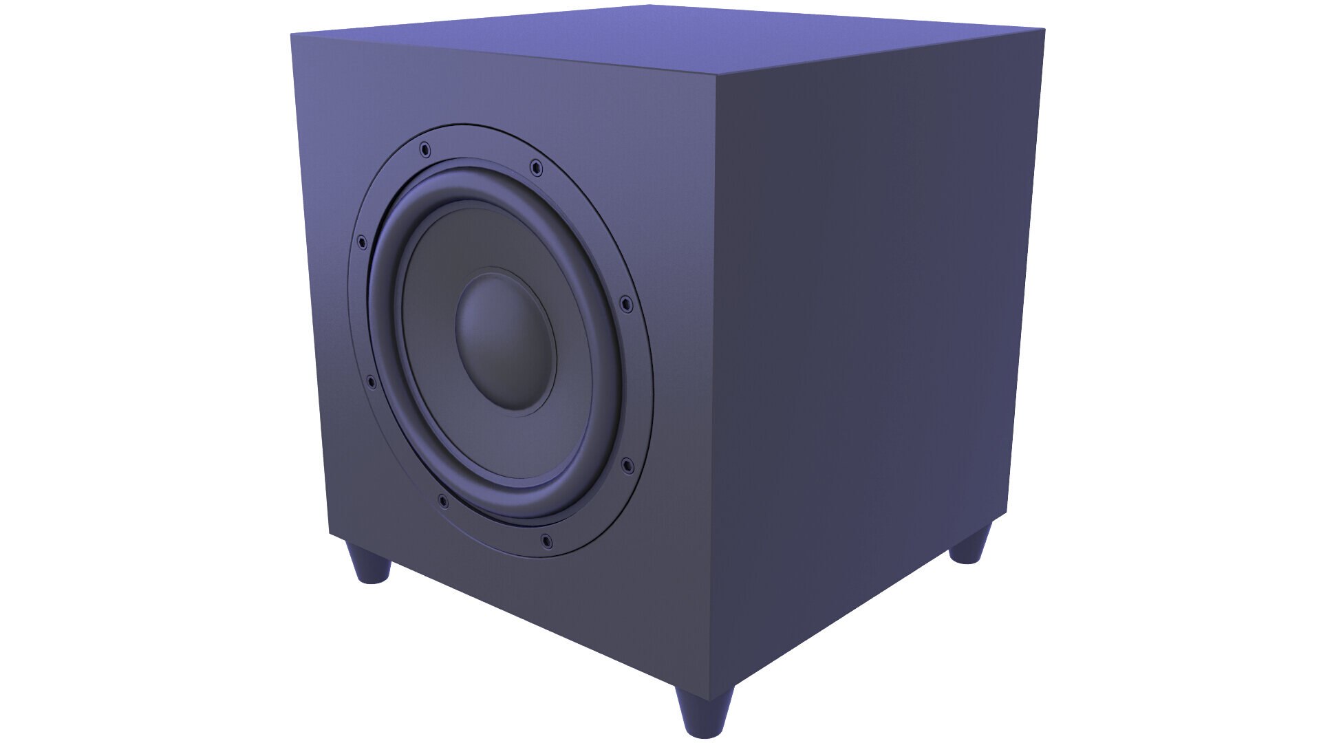3D Subwoofer 17 Model - TurboSquid 2257298