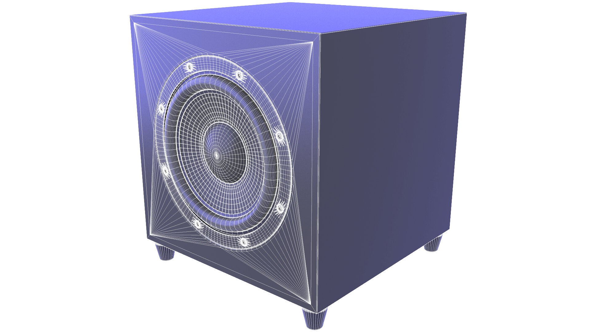 3D Subwoofer 17 Model - TurboSquid 2257298