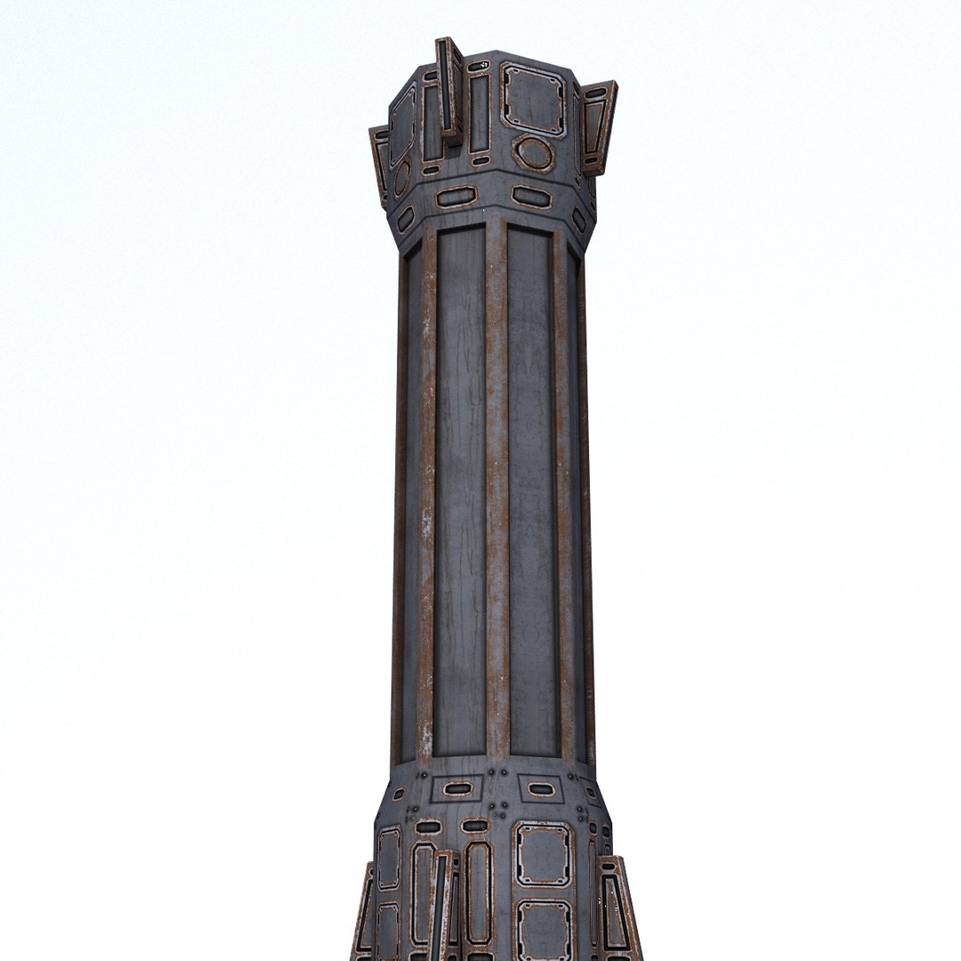 Pillar Model - TurboSquid 1513552
