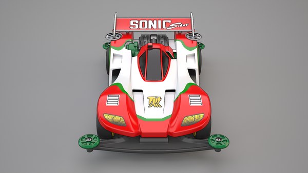 modelo 3d Sonic Sabre (chasis S-1) - TurboSquid 1102507