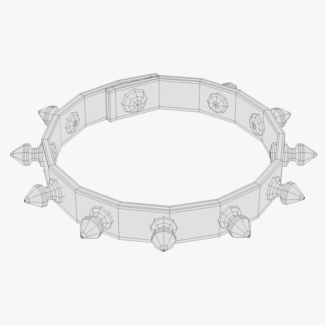 3d model of punk set