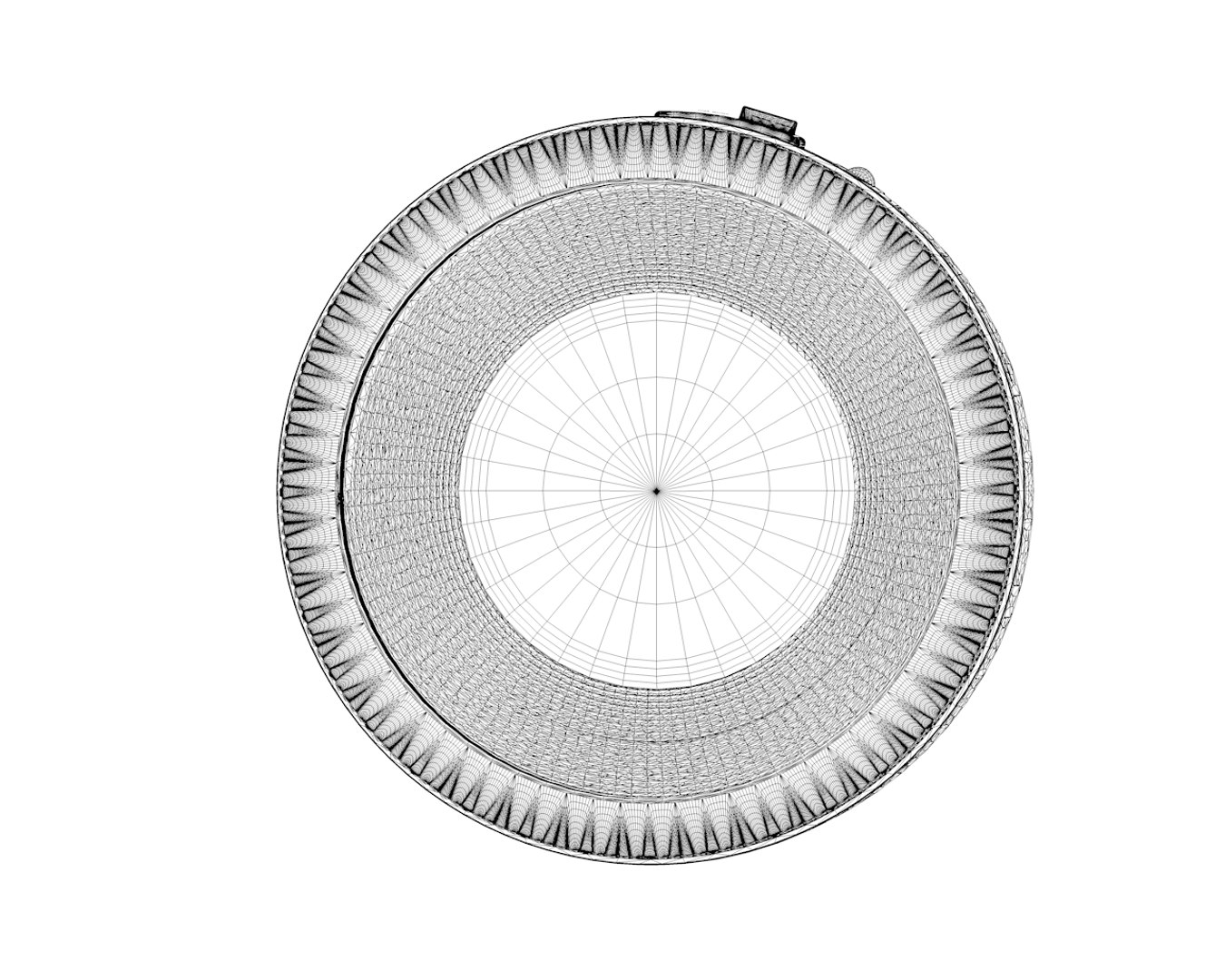 Lens Canon 50mm 3d Obj