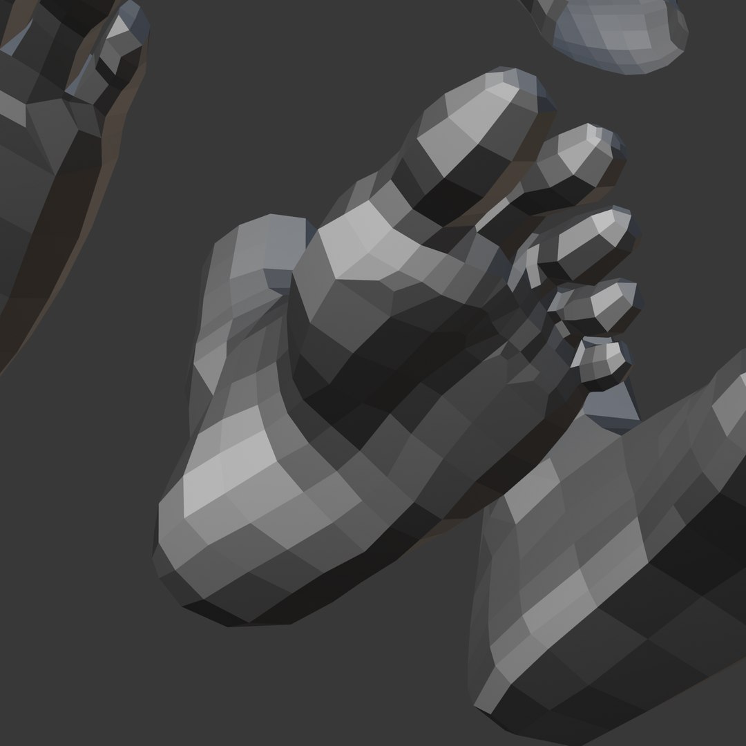 Hand And Foot Models Model - TurboSquid 2253388