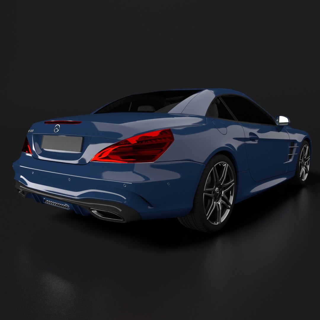 Mercedes-Benz SL-Class R232 3D - TurboSquid 2359319
