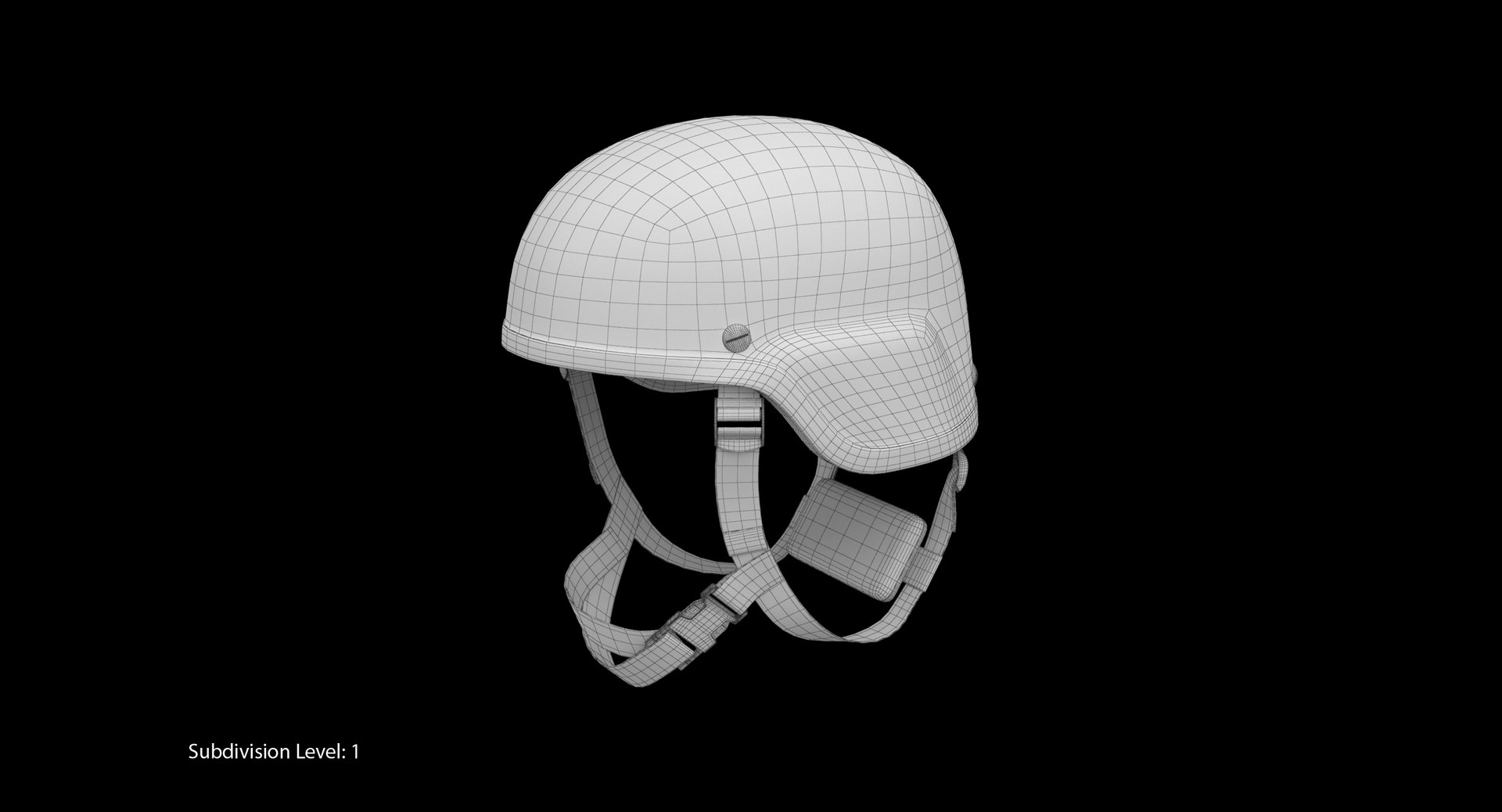 Kevlar helmet black 3D model - TurboSquid 1293630