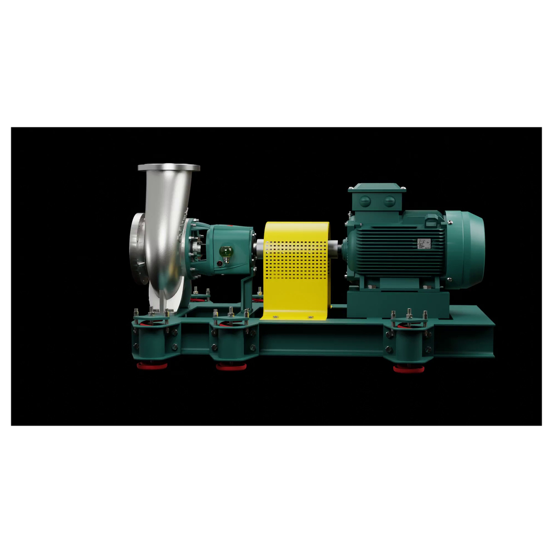 Industrial Centrifugal Pump Detailed Mechanical Assembly And Exploded ...