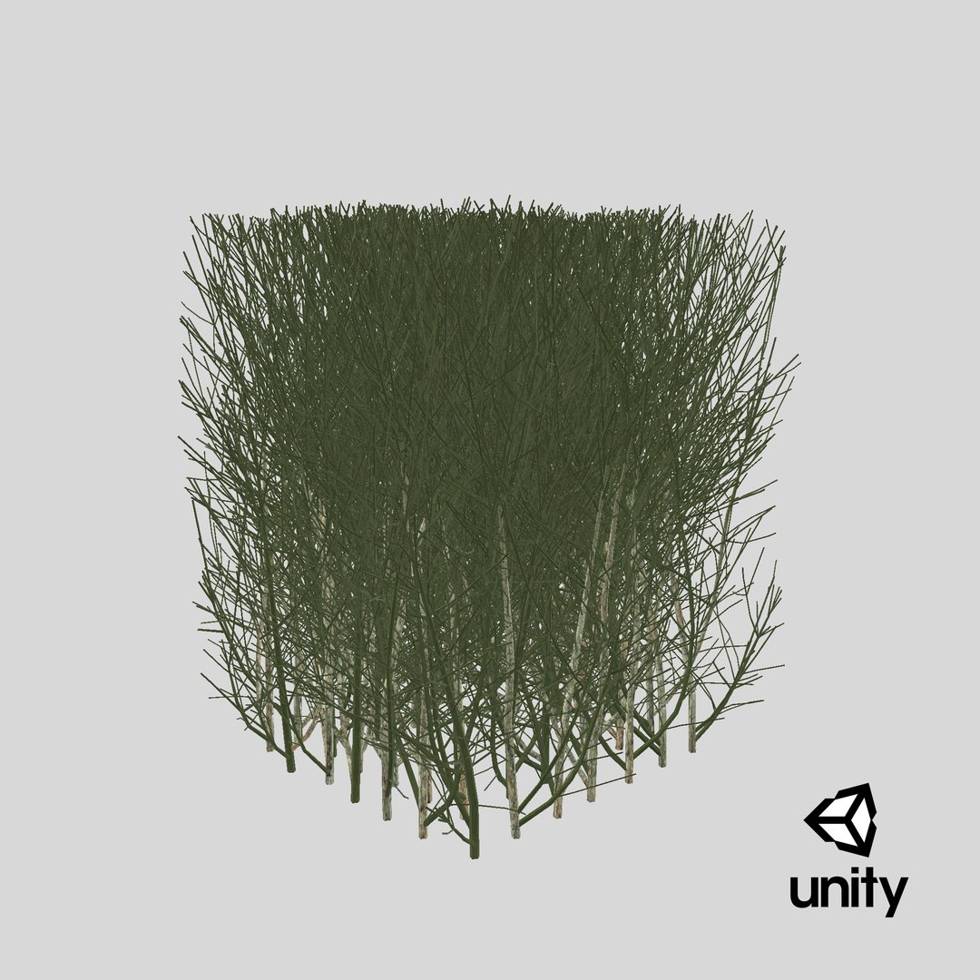 Square Bush 3D Model - TurboSquid 1575159
