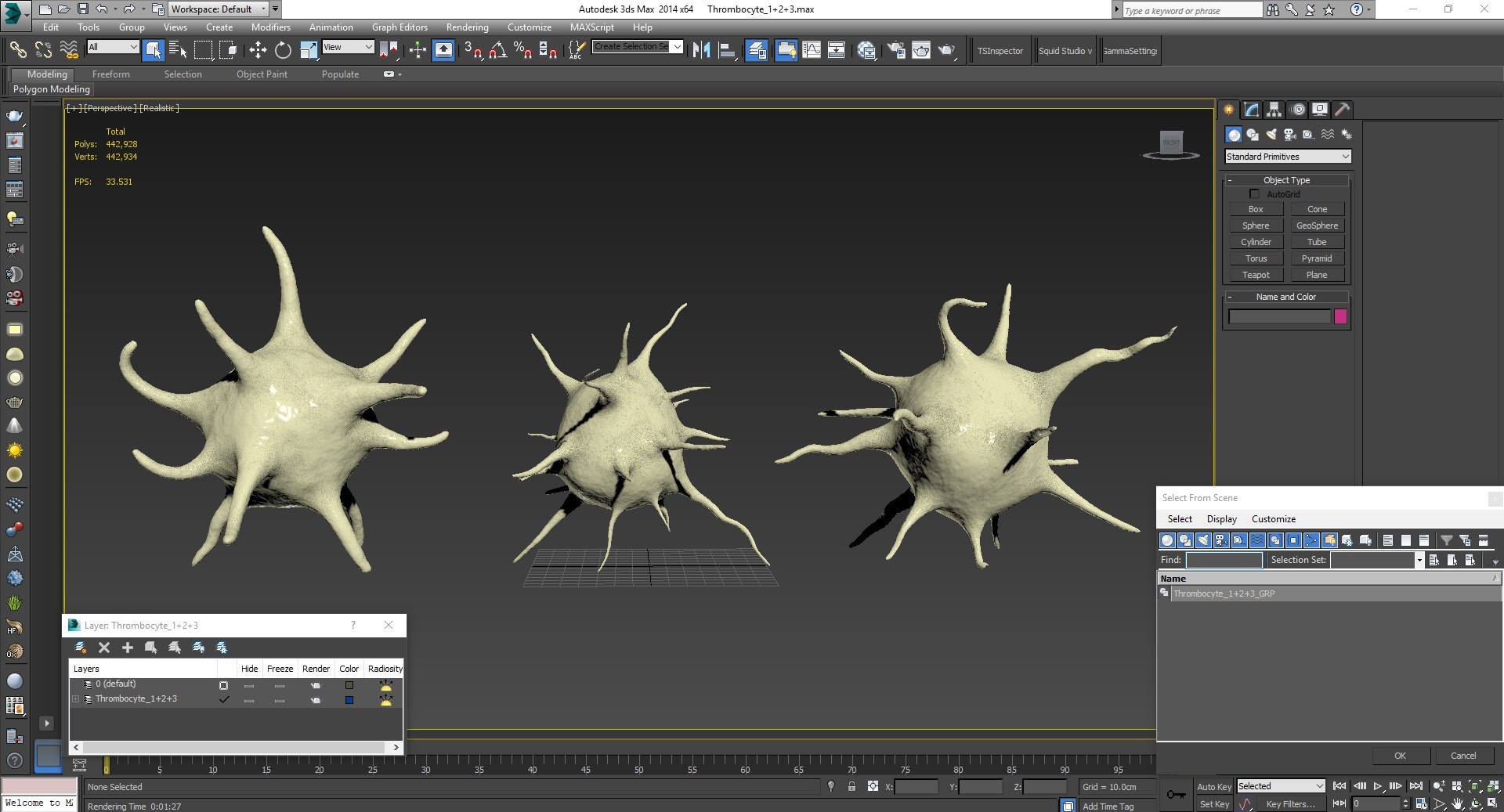 3D Platelet Thrombocyte Model - TurboSquid 1396251