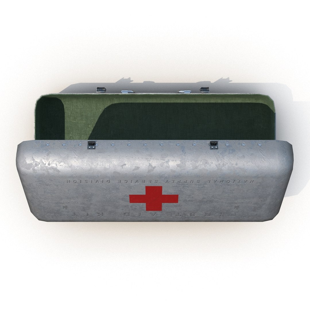 3D Aids Kit - TurboSquid 1205789