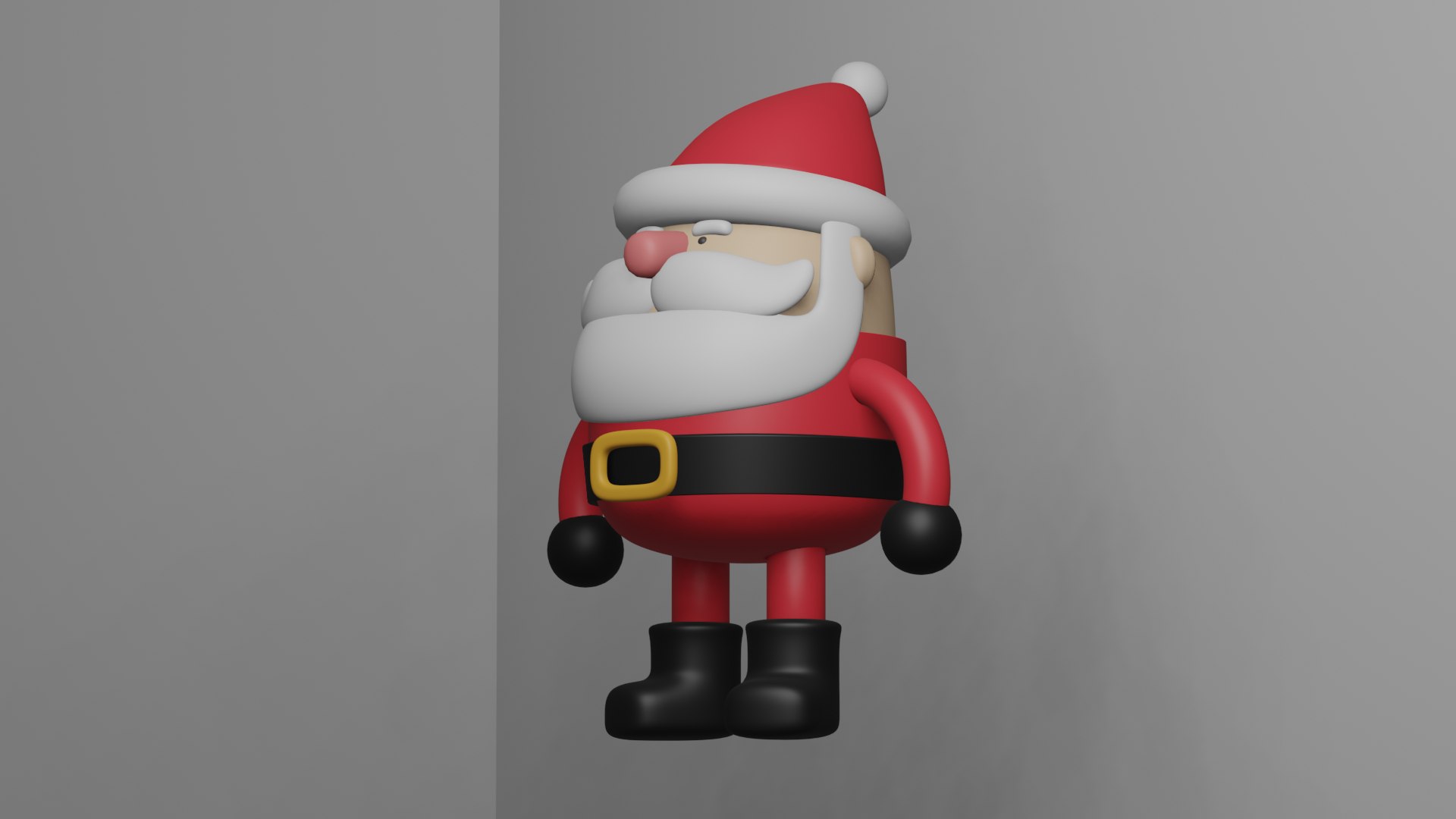 Cute Santa Claus 3D Model - TurboSquid 2049356