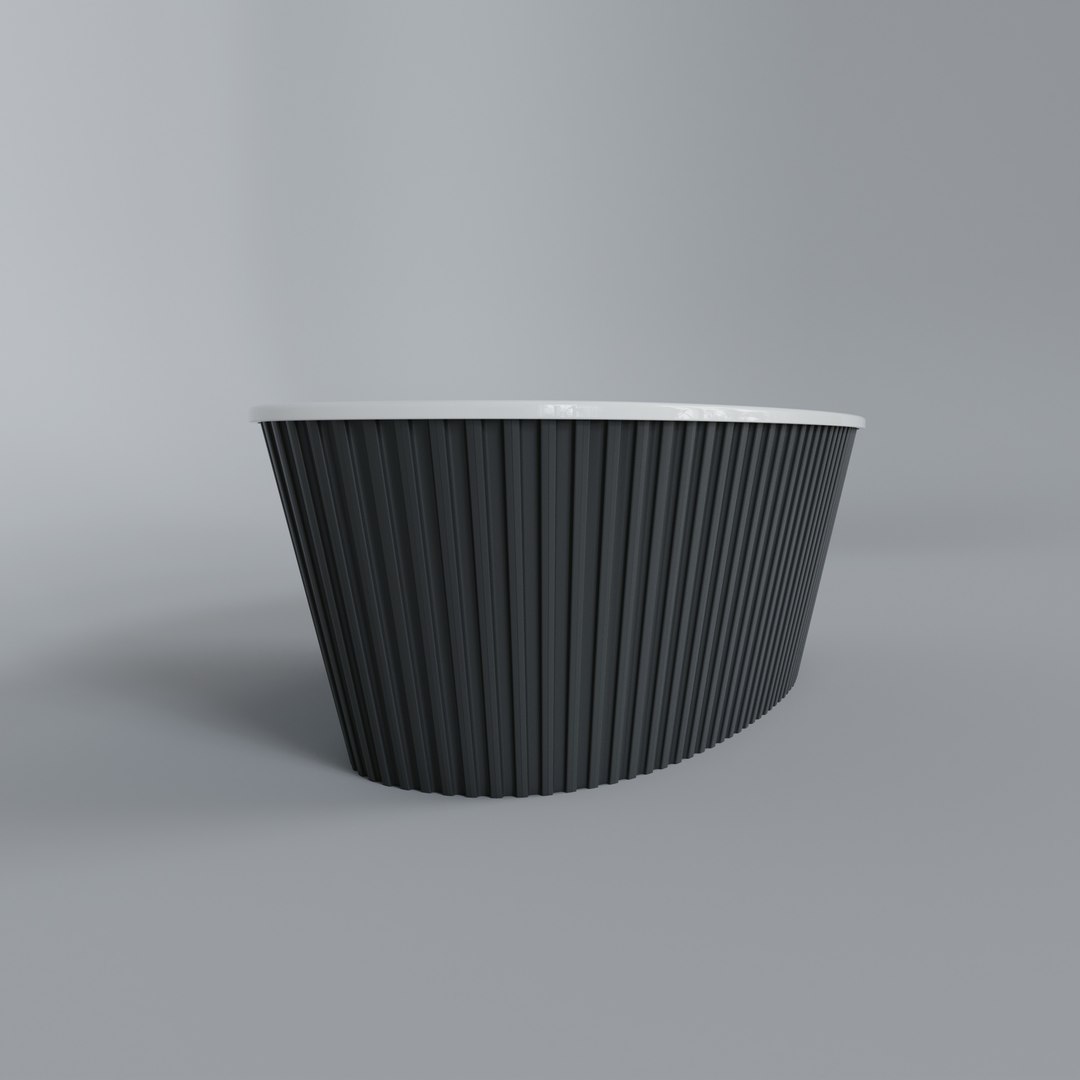 3D MTI Bowie Tub Model - TurboSquid 1812595