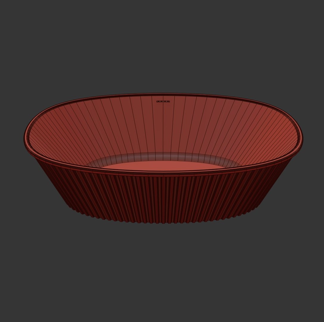 3D MTI Bowie Tub Model - TurboSquid 1812595