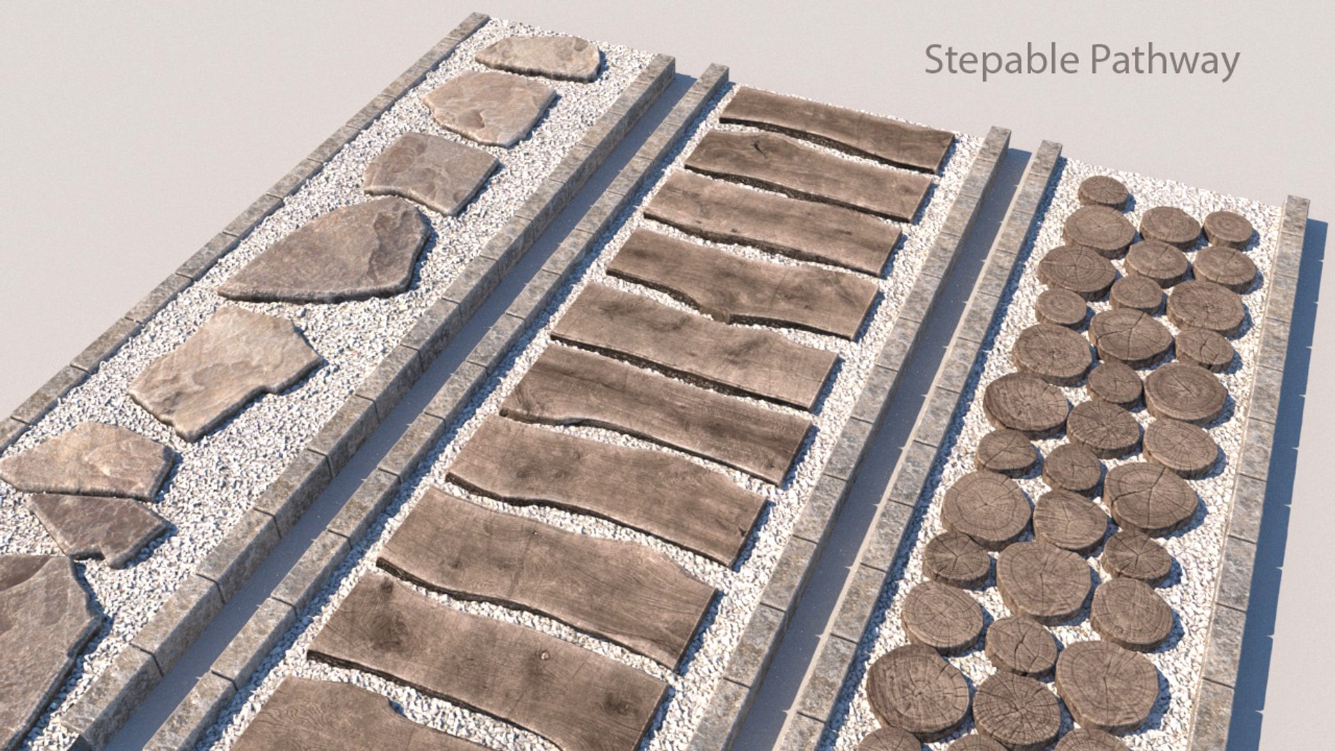 3D Pack Landscape Garden Design Model - TurboSquid 1228475