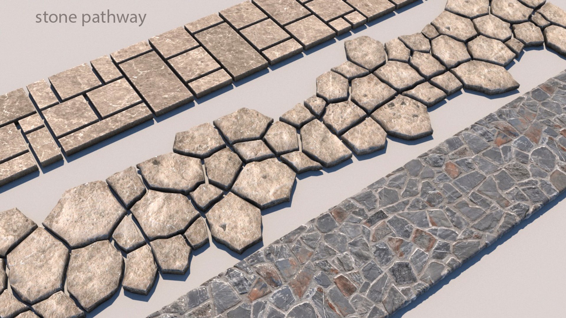 3D pack landscape garden design model - TurboSquid 1228475