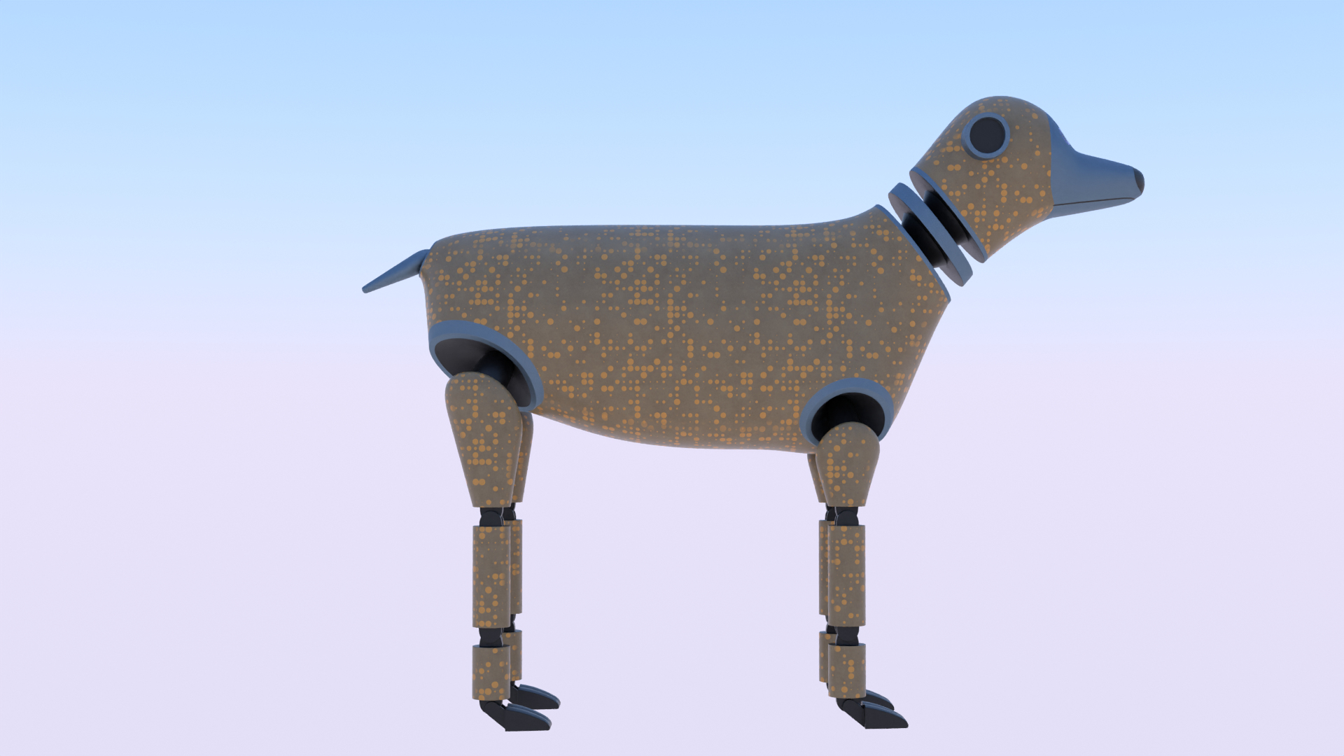 Robotic Dog II PBR Model - TurboSquid 2270416