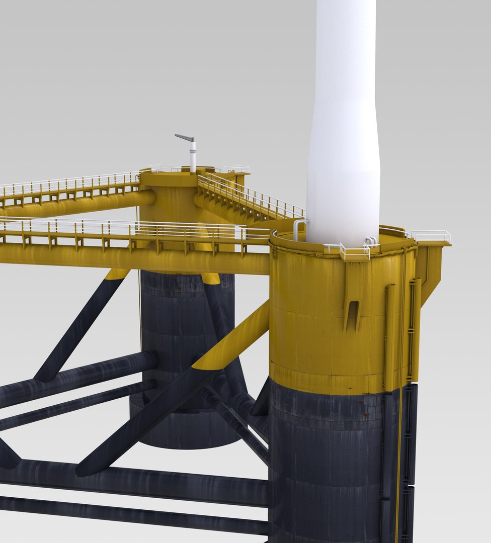 3D Offshore Wind Farm - TurboSquid 1940481