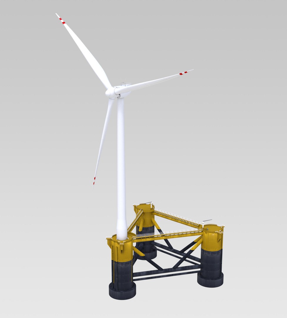 3D Offshore Wind Farm - TurboSquid 1940481