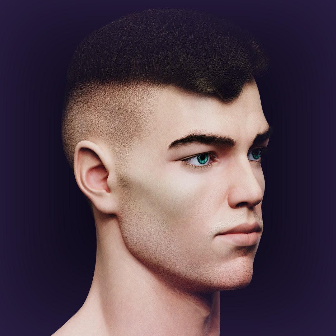 3D Slavic Realistic Male Head High-poly Model - TurboSquid 2258889