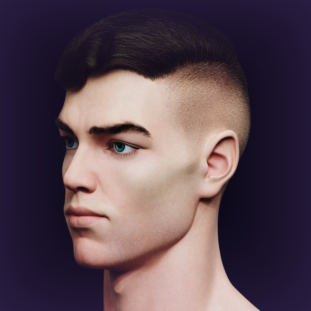 3D Slavic Realistic Male Head High-poly Model - TurboSquid 2258889