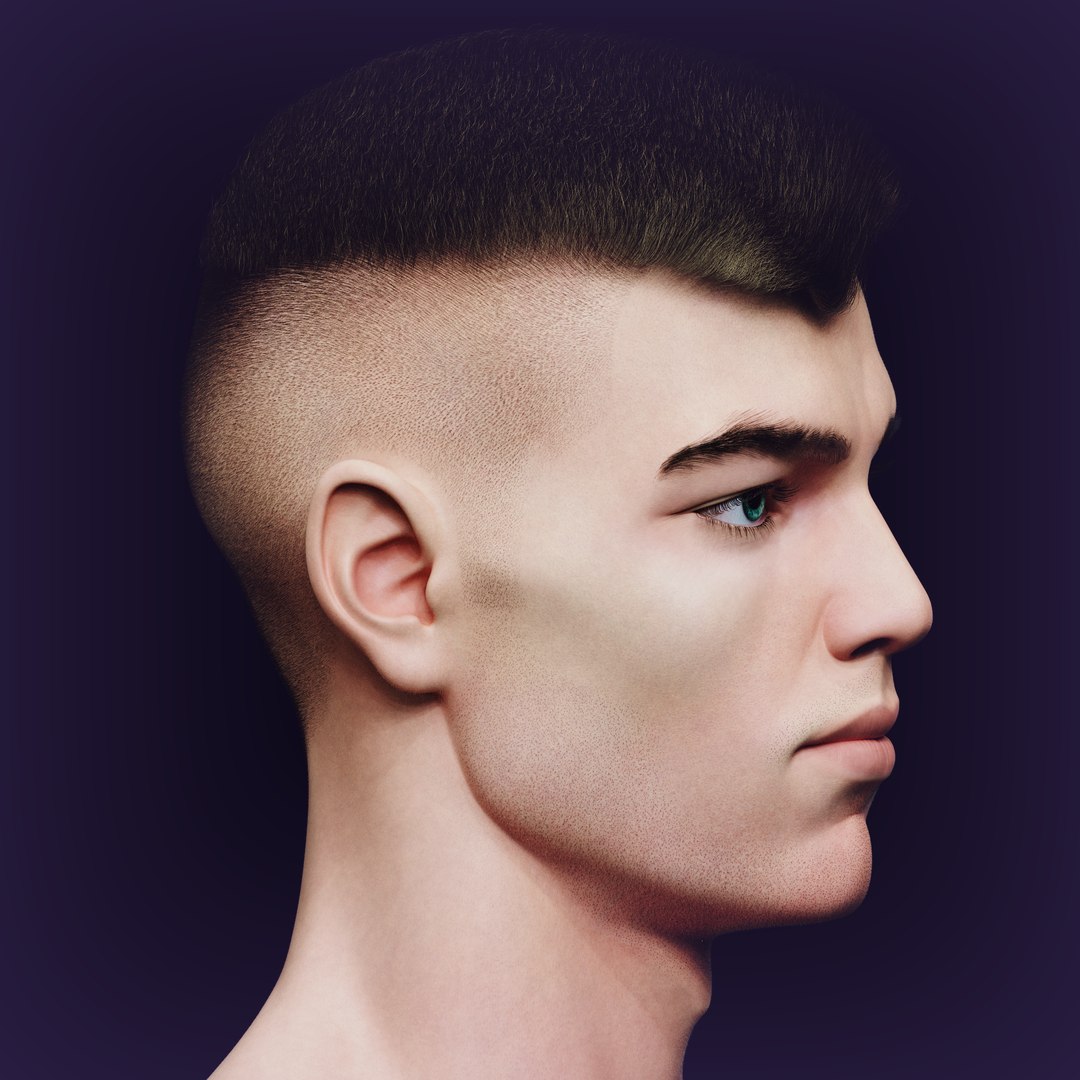 3D Slavic Realistic Male Head High-poly Model - TurboSquid 2258889