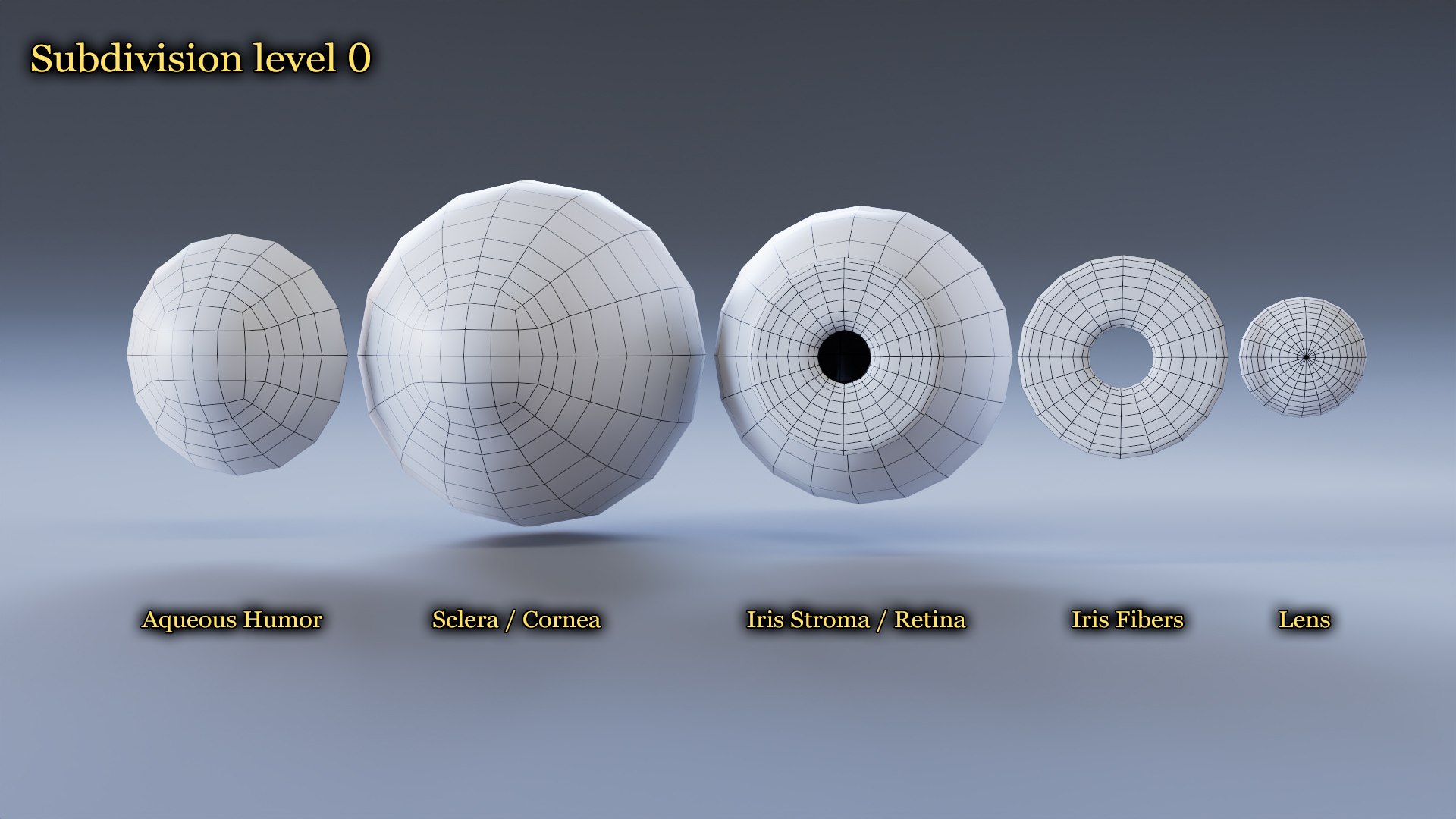 Realistic Human Eye With Customizable Colors 3D Model - TurboSquid 2170887