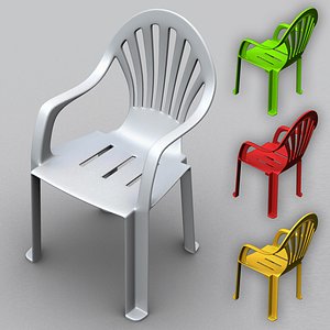 Free 3D Plastic-Chair Models | TurboSquid