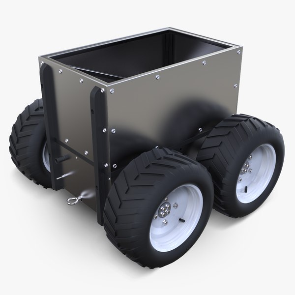 modelo 3d Sistema robótico Super Mega Bot con caja contenedor ...