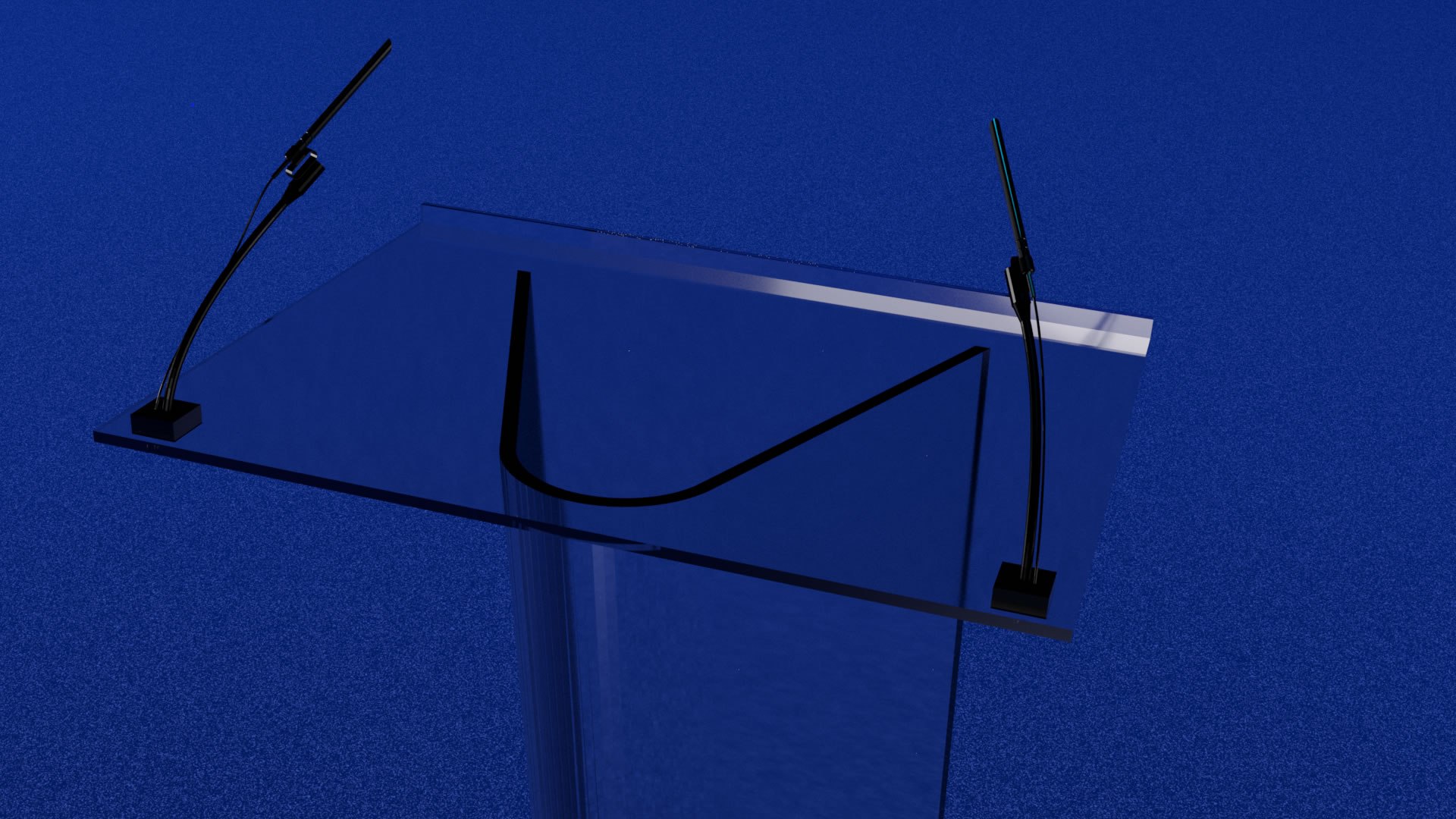 Lectern Perspex 3D - TurboSquid 1673881