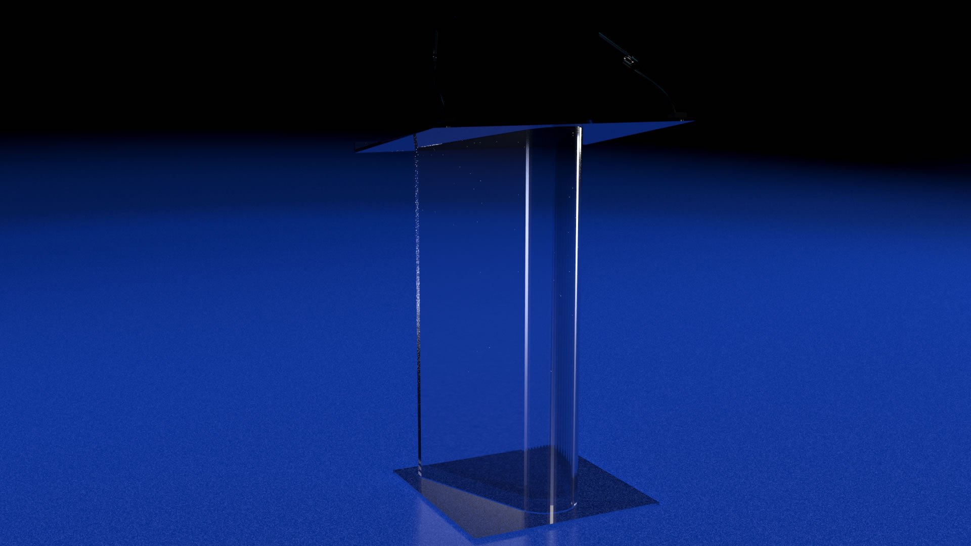 Lectern Perspex 3D - TurboSquid 1673881