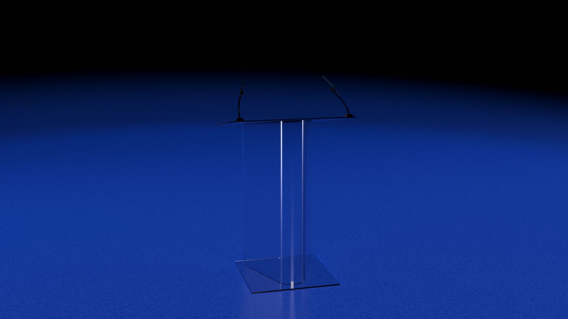 Lectern Perspex 3D - TurboSquid 1673881