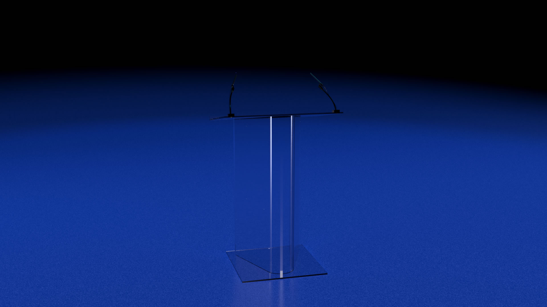 Lectern perspex 3D - TurboSquid 1673881