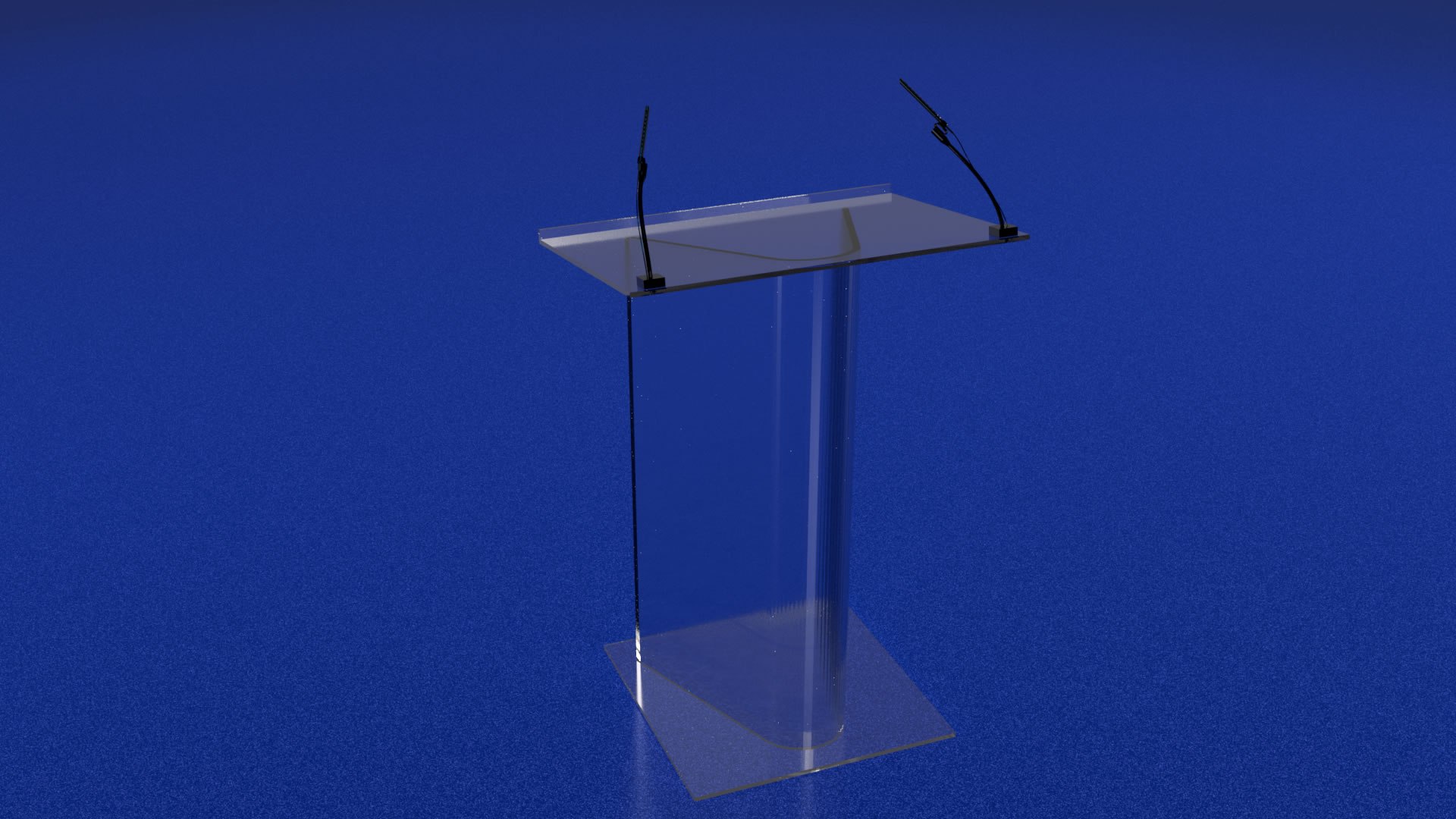 Lectern Perspex 3D - TurboSquid 1673881