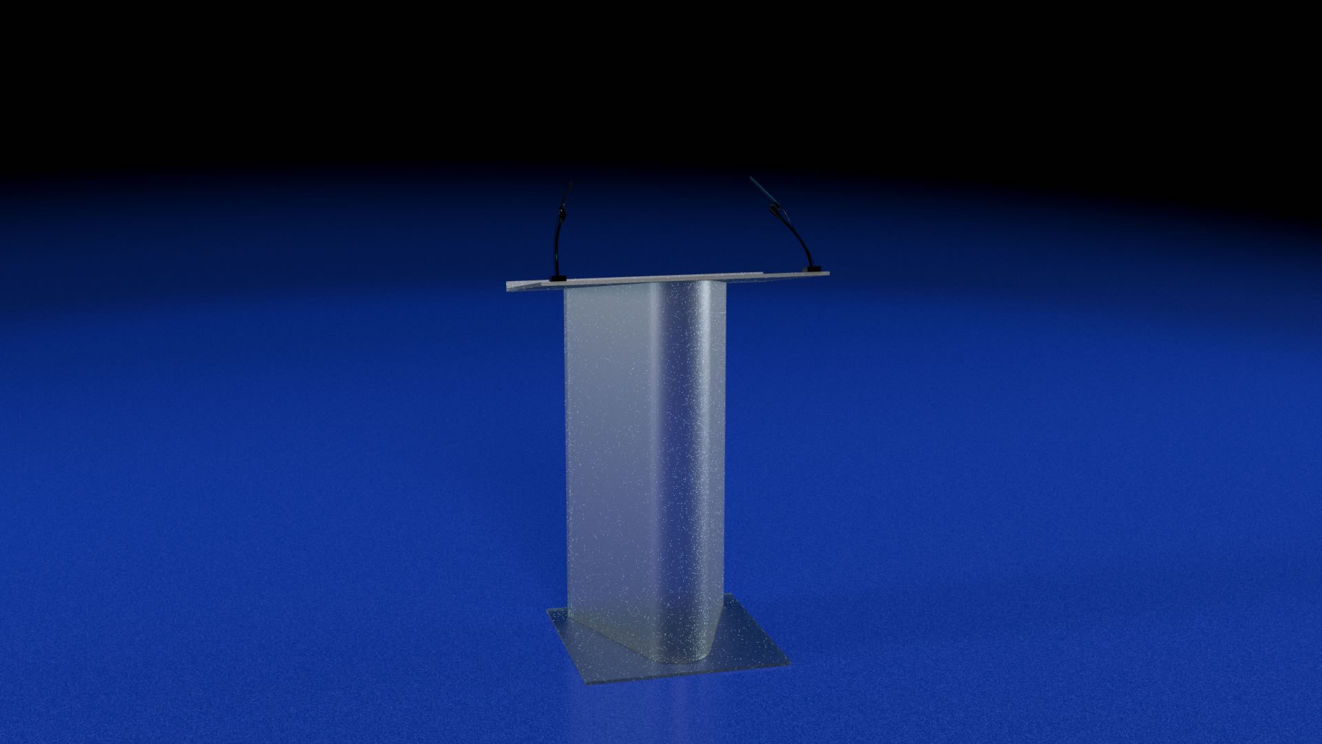 Lectern Perspex 3D - TurboSquid 1673881