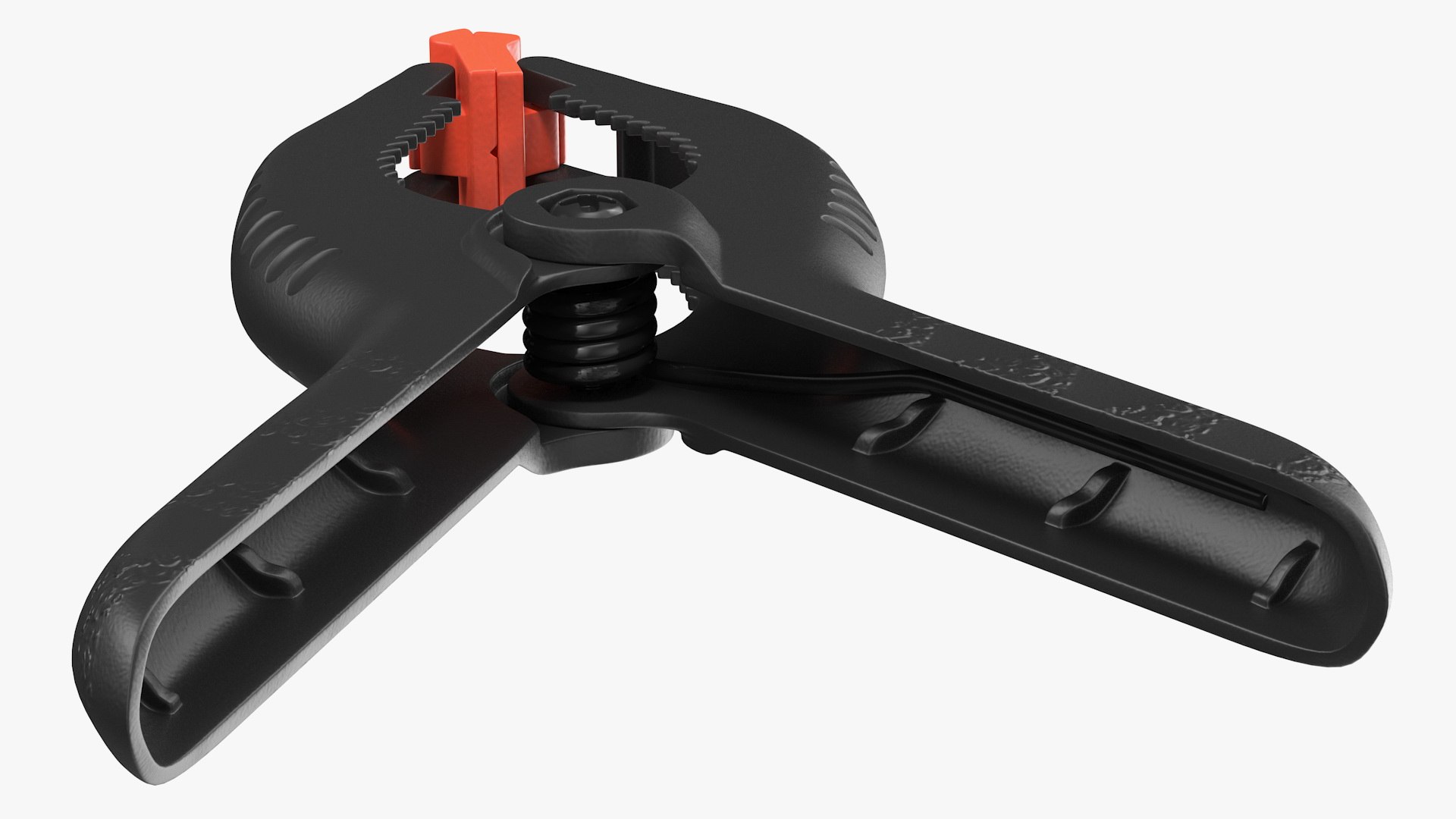 3D plastic spring clamp - TurboSquid 1575792