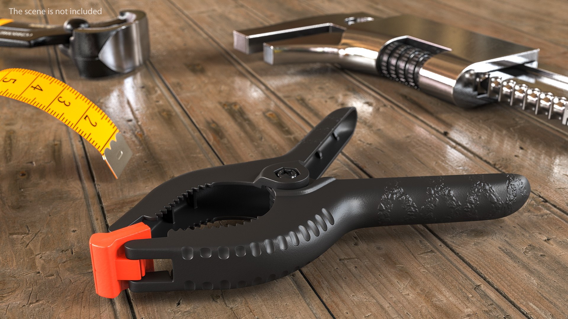 3D plastic spring clamp - TurboSquid 1575792