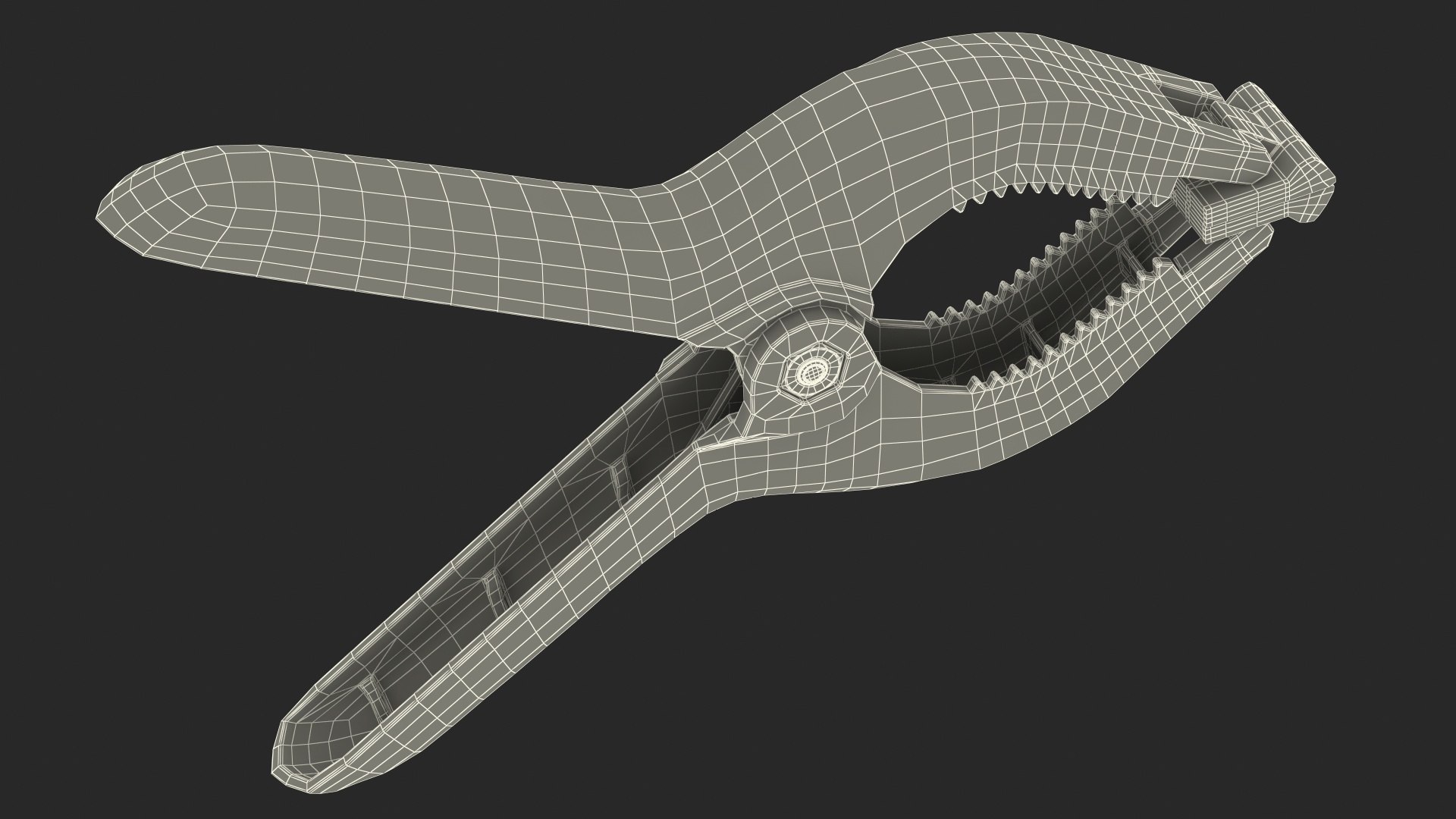 3D Plastic Spring Clamp - TurboSquid 1575792