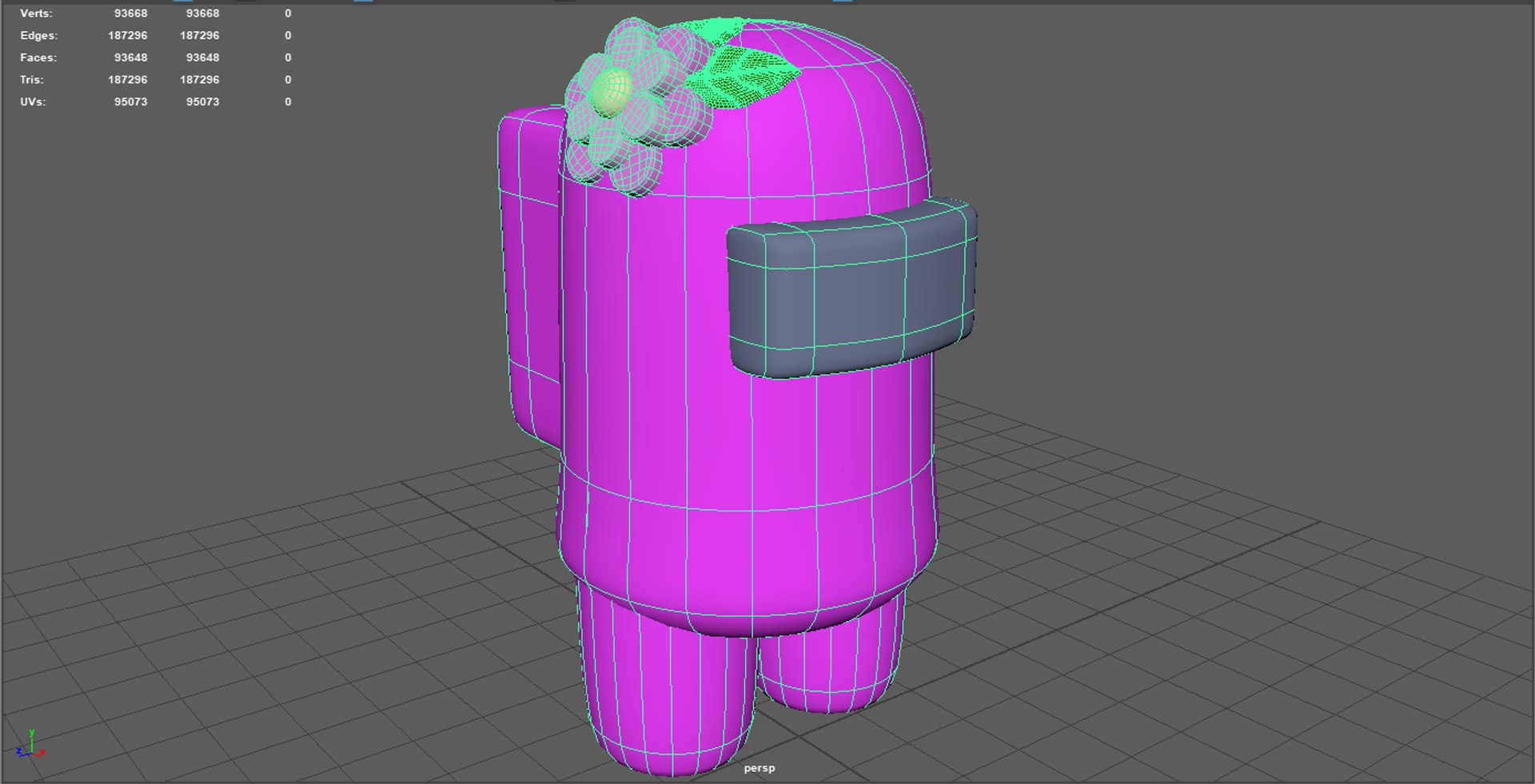 Pink Crewmate Model - TurboSquid 1676148