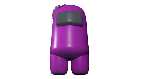 Pink crewmate model - TurboSquid 1676148