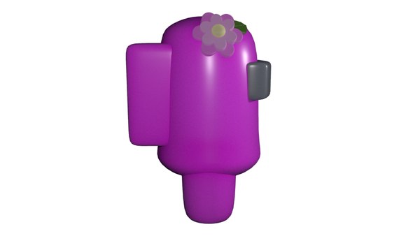 Pink crewmate model - TurboSquid 1676148