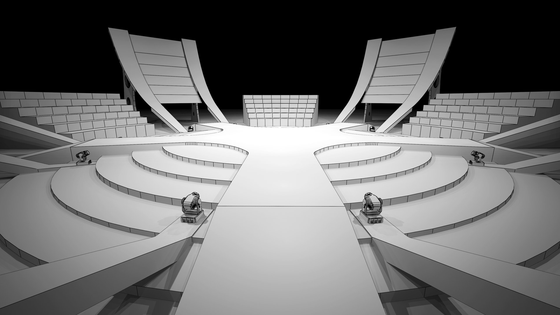3D car stage design model - TurboSquid 1534463