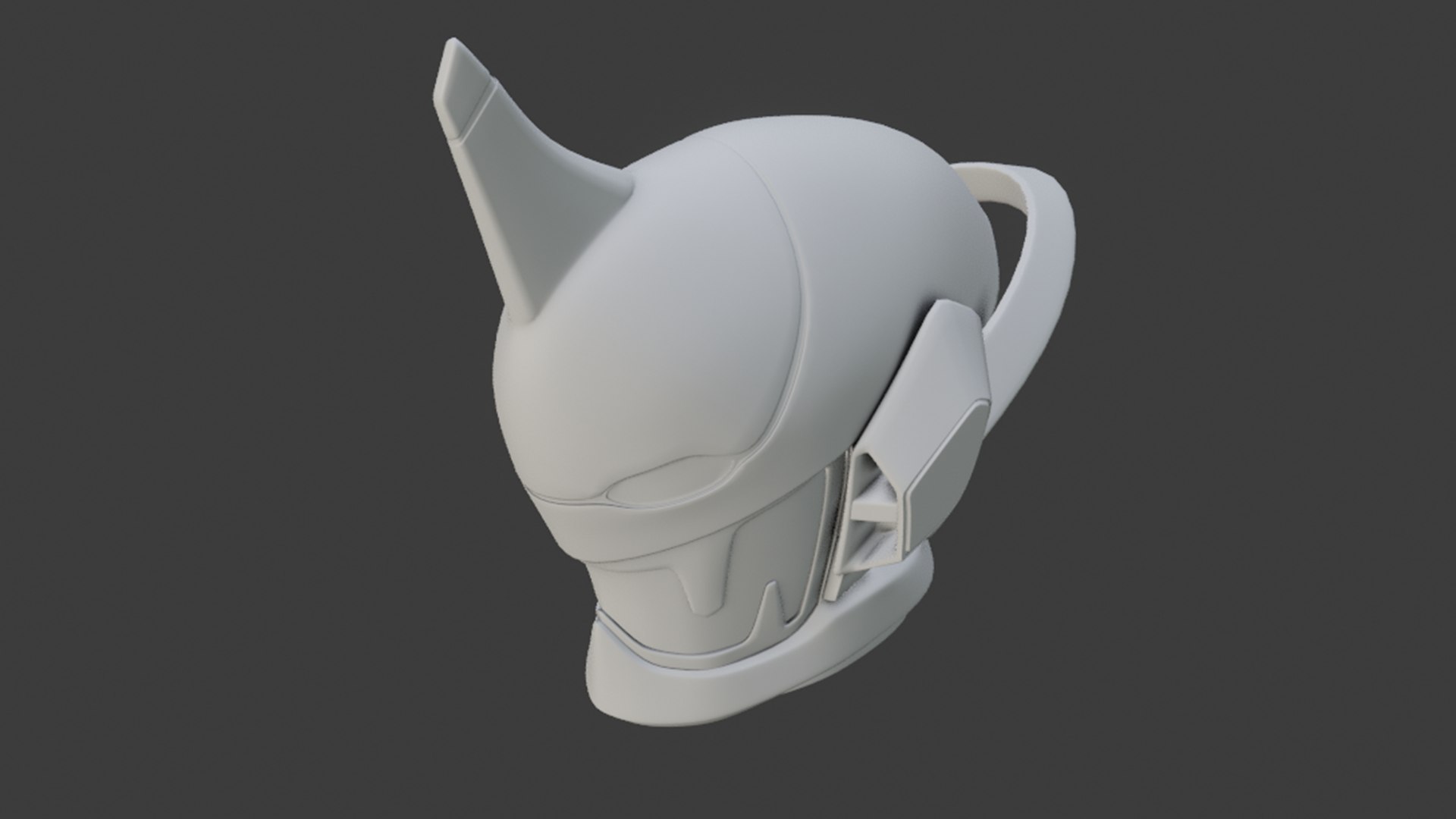 SciFi Helmet Base Mesh SCH1 3D - TurboSquid 1807037