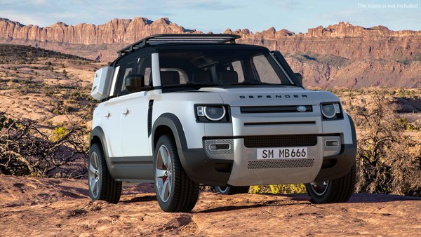 3D Land Rover Defender Explorer Pack model - TurboSquid 1767370